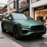 China Matte Dark Green Vinyl Car Wrap Self Adhesive Matte Car Vinyl for Full or Partial Vehicle Modifications HYH1152 for sale