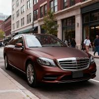 China Matt Coffee Car Film Wraps Scratch Resistant Wear Resistant And Long Lasting Paint Protection HYH1153 for sale