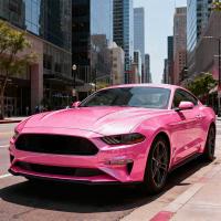 China Pearl Pink Gloss Pearlescent Vinyl Wrap For Car Wrapping HYH1021 for sale