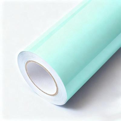 China Gloss Vinyl Car Wrap Glacier Blue Removable Car Body Wrap Vinyl Roll HYC1093 for sale