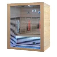 China Affordable Eco Friendly 2 Person Traditional Sauna Room Hemlock/Red Cedar Sauna Room Indoor for sale