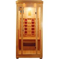 China High Quality Low EMF 3 PERSON Infrared Sauna with Graphene Heating Temperature Adjustable for sale
