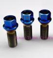 China CNC Titanium Bolts Titanium auto Bolts Heat Treatment for sale
