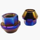 China GR5 Burnt Titanium Lug Nuts M7 6al4v Titanium Nut Bolt Forged for sale