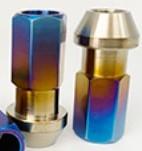 China GR5 Machining polished Titanium Nut Bolt ASTM B265 for sale