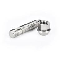 China Wheel Lug Connecting Rod Titanium lug Nut /Bolt 80mm Pin Audi Volkswagen Customizable for sale