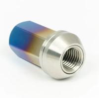 China Titanium GR5 Wheel Lug Nuts M12 / M14 X 1.25 / 1.5 X 45mm For Racing for sale