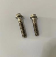 China Motorcycle GR5 Alloy Titanium Flange Bolts With Hole M5 M6 M8 M10 DIN 6921 for sale