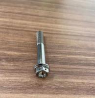 China Motorcycle GR5 Alloy Titanium Flange Bolts With Hole M5 M6 M8 M10 DIN 6921 for sale