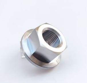 China GR5 Flange Hexagon Titanium Nut Bolt Equipment Accessories DIN6923 for sale