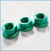 China GR5 Flange Hexagon Titanium Nut Bolt Equipment Accessories DIN6923 for sale