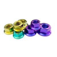China GR5 Flange Hexagon Titanium Nut Bolt Equipment Accessories DIN6923 for sale