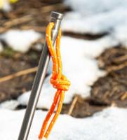 China High Strength Titanium Alloy Tent Ground Nails For Outdoor Camping for sale