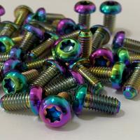 China Iso7380 GR5 Titanium Nut Bolt With Inner Torx Head for sale