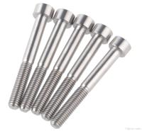 China Conical Cylindrical Heads Type Titanium Nut Bolt Din912 Gr5 for sale