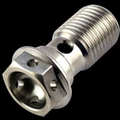 China Hex Titanium Nut Bolt GR5 For Motorcycle Brake banjo Screw for sale