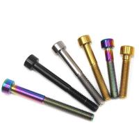 China DIN 912 Cylindrical Head Titanium Bolts Stem Socket Cap Tapper For Bike for sale
