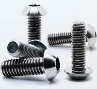 China ISO7380 Hexagon / Torx Socket Button Head Screw Titanium Rotor Bolt Kit for sale