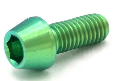 China Ti6al4v Titanium Alloy Bolts With Button Head Allen Key Socket Head for sale