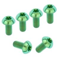 China Ti6al4v Titanium Alloy Bolts With Button Head Allen Key Socket Head for sale