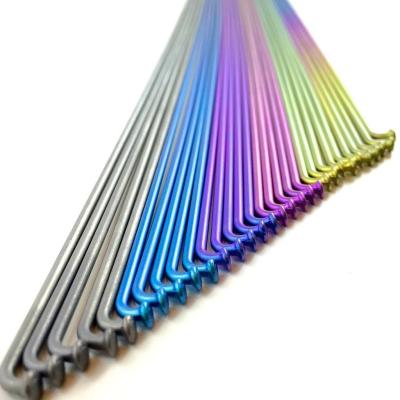 China GR5 Titanium Alloy Spokes And Nipples For Bike 12G 13G 14G 180 - 260mm for sale