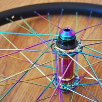 China GR5 Titanium Alloy Spokes And Nipples For Bike 12G 13G 14G 180 - 260mm for sale