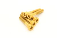 China Fastening Titanium Nut Bolt Cylinder Head Flange Bolt M7*28MM for sale