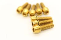 China Fastening Titanium Nut Bolt Cylinder Head Flange Bolt M7*28MM for sale