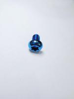 China Titanium Alloy Disc Screw Bicycle Disc Brake Disc Semi-Round Head M6*10mm for sale