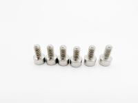 China Model Airplanes Titanium Nut Bolt Cylindrical Head Hexagon Screws M2 for sale