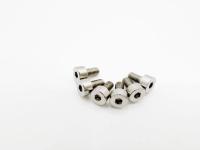 China Model Airplanes Titanium Nut Bolt Cylindrical Head Hexagon Screws M2 for sale