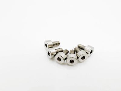 China Model Airplanes Titanium Nut Bolt Cylindrical Head Hexagon Screws M2 for sale