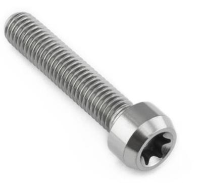 China M5 X 20mm T25 Torx Cylindrical Head Screws Titanium Alloy for sale