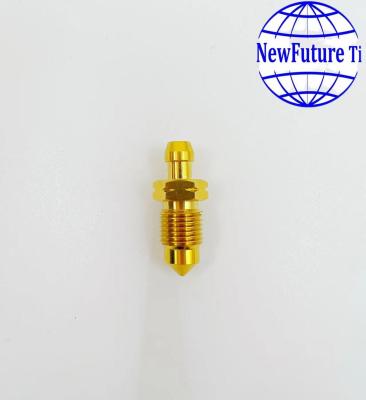 China Titanium Alloy Modified Oil Exhaust Screws gr5 M10*1.25 for sale