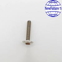 China Titanium Alloy Disc Head Inner Plum Blossom Screw Modified , Fixing for sale