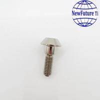China Stepped Titanium Nut Bolt Brake Disc Screws , Umbrella Head Inner Hexagon for sale