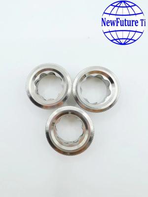 China Shimano Titanium Alloy Crank , Titanium Through Hole Dust Cover for sale