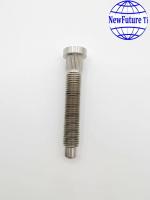 China Flat Head Titanium Nut Bolt Hub Extension Screw ，Car Modification Use for sale