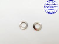 China Titanium Alloy Flat Pad Metal Gasket Round Increase Thickened Screw Gasket for sale