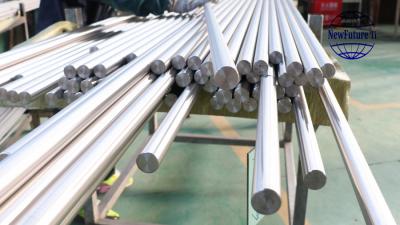 China TA2 TC4 Titanium Round Stock Pure Polished Rod Multipurpose for sale