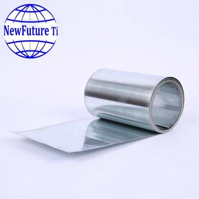 China High Purity Titanium Foil Roll Ti Sheet 99.999% For Scientific Research for sale