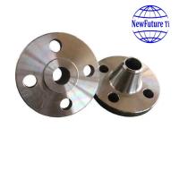 China TA18 Neck Custom Titanium Alloy Flange Polished Surface Corrosion Resistance for sale