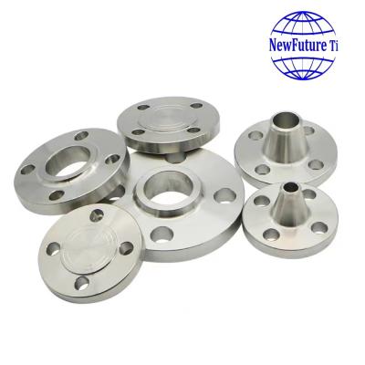 China Neck Butt Welding Titanium Alloy Flange Non Standard Customization for sale
