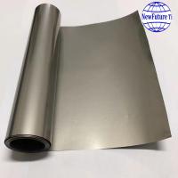 China Experimental Pure Titanium Foil Roll TC4 Battery Current Collector Above 0.01mm for sale