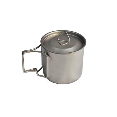China Lightweight Titanium Camping Pot Gr2 for sale