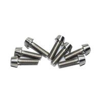 China Airplane UNI5587 Titanium Nut Bolt  Black Zinc Plated Titanium Stem Bolts for sale