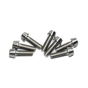 China Airplane UNI5587 Titanium Nut Bolt  Black Zinc Plated Titanium Stem Bolts for sale