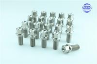 China Black Ti6Al4V Titanium Motorcycle Bolts M8 for sale