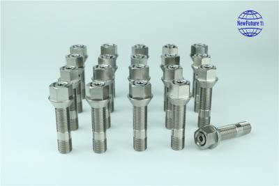 China Black Ti6Al4V Titanium Motorcycle Bolts M8 for sale