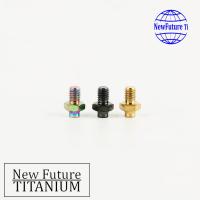 China M6 M8 Titanium Nut Bolt GR2 Titanium Bolts For Dirt Bikes DIN Chemical for sale